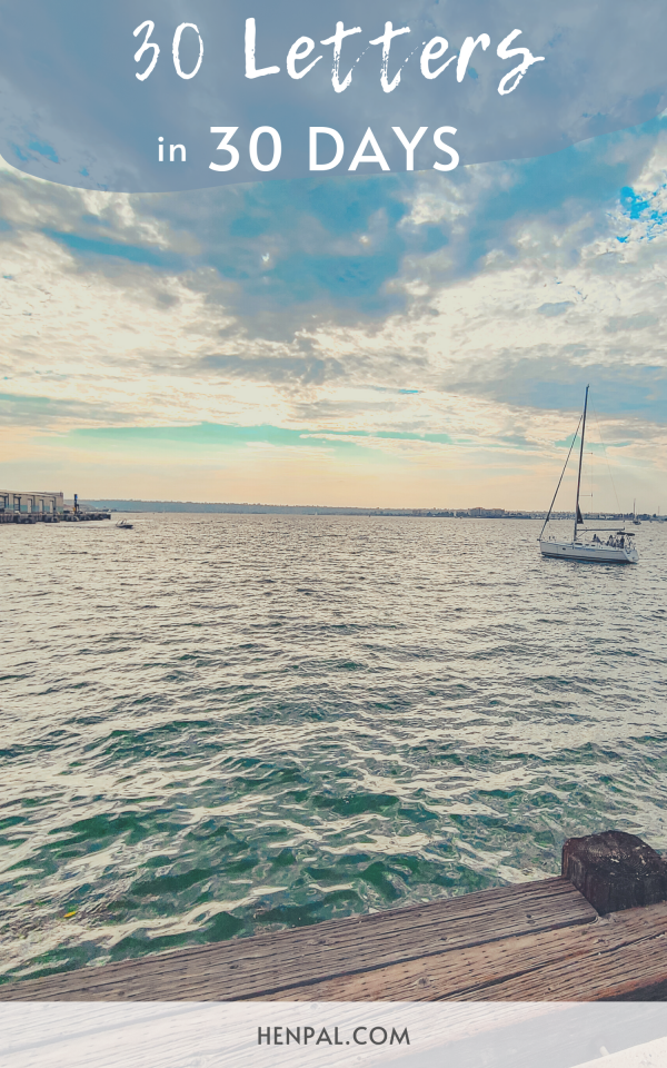 30 Letters In 30 Days – HENPAL